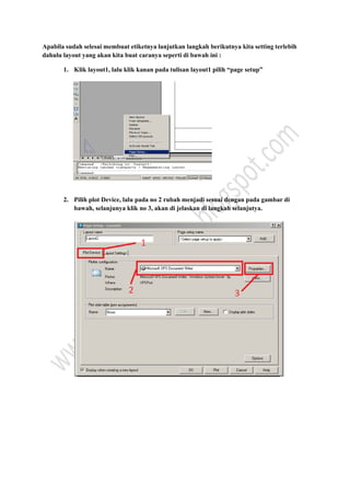 Tutorial autocad vol 4 | PDF