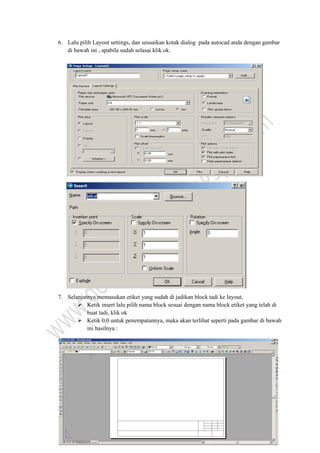 Tutorial autocad vol 4 | PDF