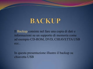 Tutorial backup | PPTX