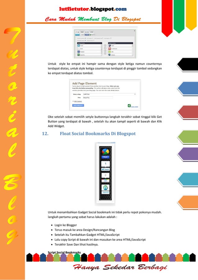 Tutorial blog pemula | PDF