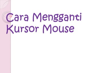 Tutorial Design Blogspot | PPT