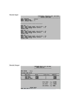 Tutorial borland c tea. | DOCX
