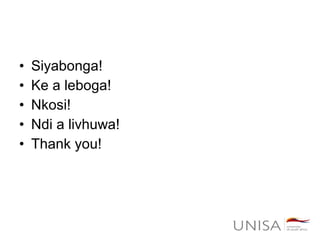 African Language Families and their Structural Properties | PPT