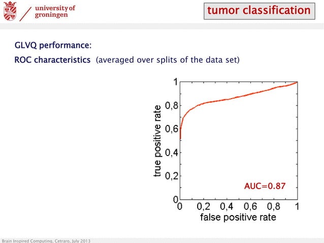2013 Prototype Based Learning And Adaptive Distances For Classification Ppsx