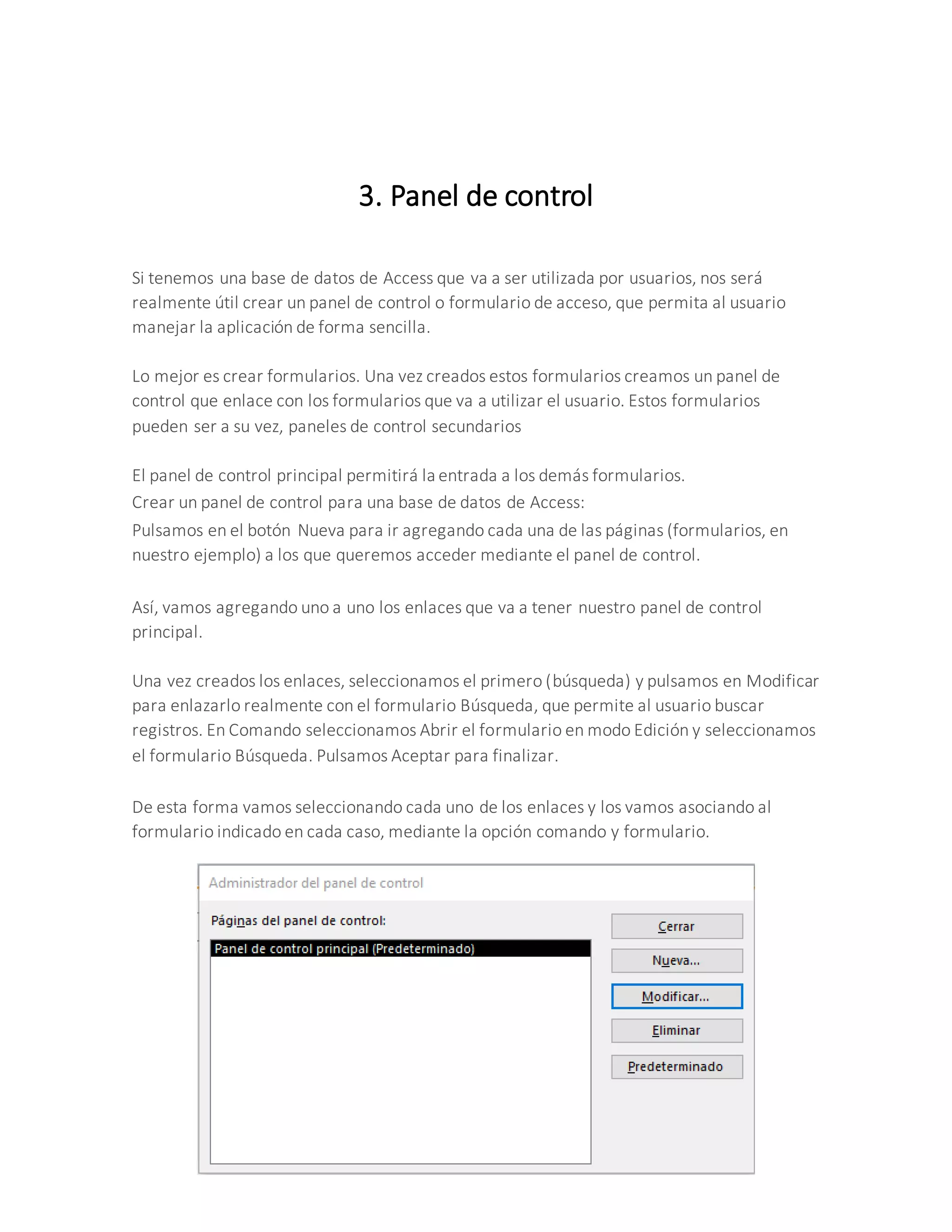 Tutorial básico access | DOCX