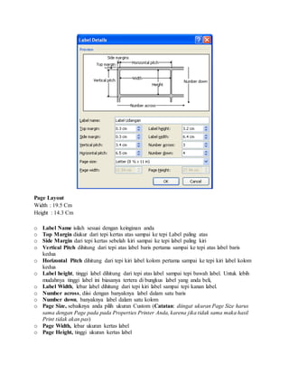 Tutorial buat label undangan | DOCX
