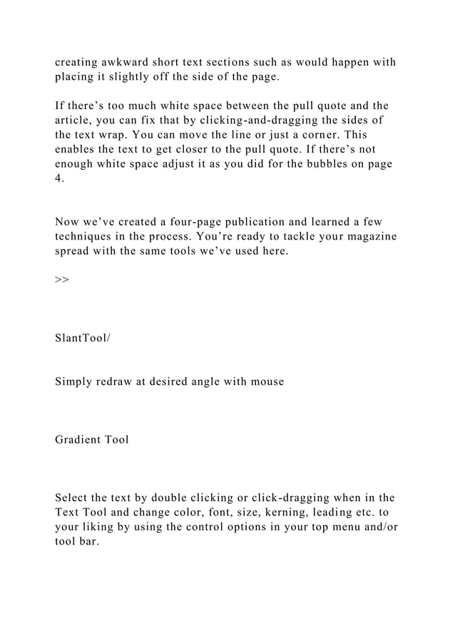 TUTorial By chad neuman in InDesign,Tutorial AT Vishal Dawdy .docx