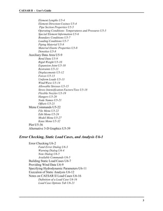 Tutorial caesars II | PDF