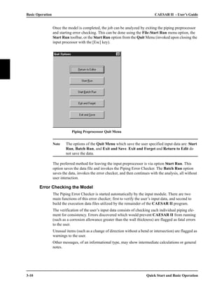 Tutorial caesars II | PDF