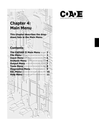 Tutorial caesars II | PDF