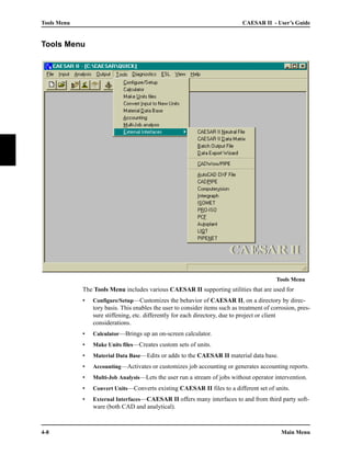 Tutorial caesars II | PDF