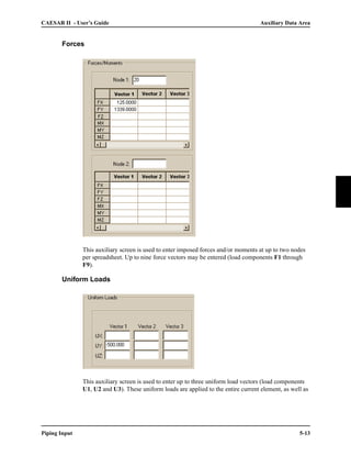 Tutorial caesars II | PDF