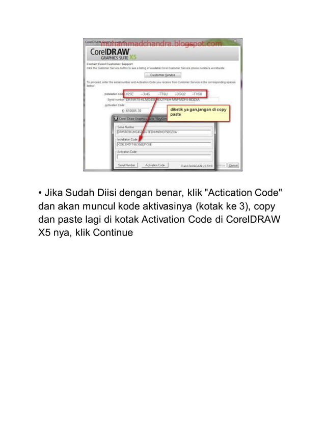 Tutorial cara install dan aktivasi corel x5 | DOCX