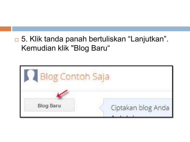 Tutorial cara membuat blog dengan mudah | PPTX