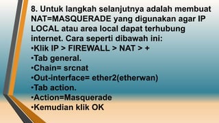 Tutorial Cara Setting Mikrotik Standart IQBAL XII.pptx