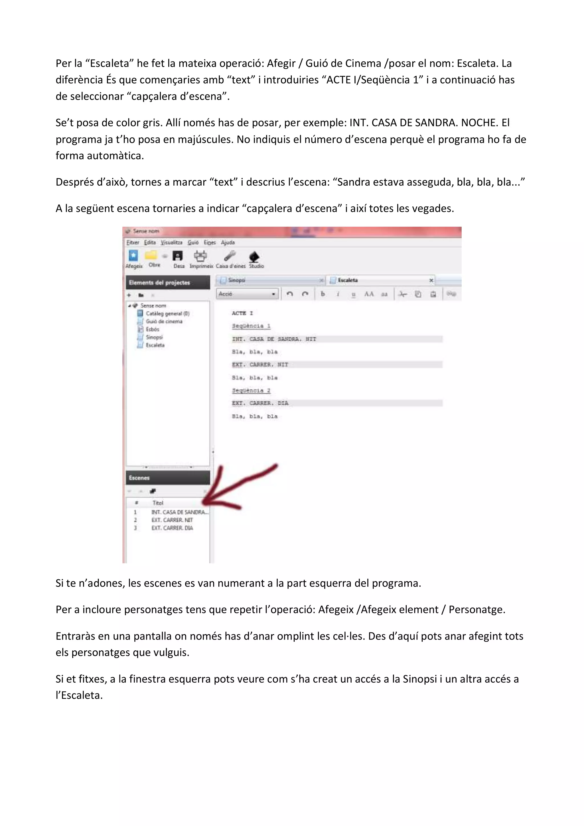 Tutorial celtx | PDF