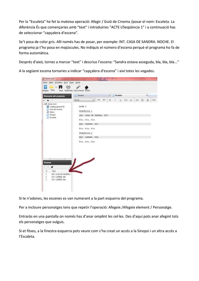 Tutorial celtx | PDF