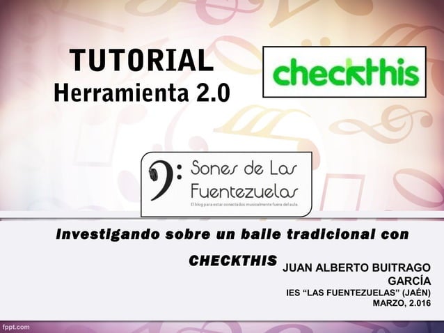 Tutorial checkthis alumnado | PPT