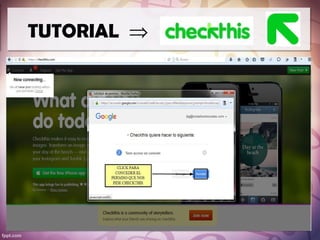 Tutorial checkthis alumnado | PPT