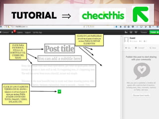 Tutorial checkthis alumnado | PPT