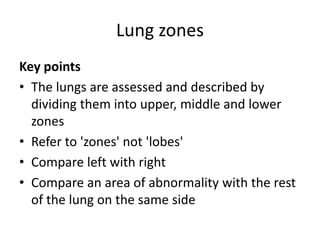Chest X-Ray Anatomy. | PPTX