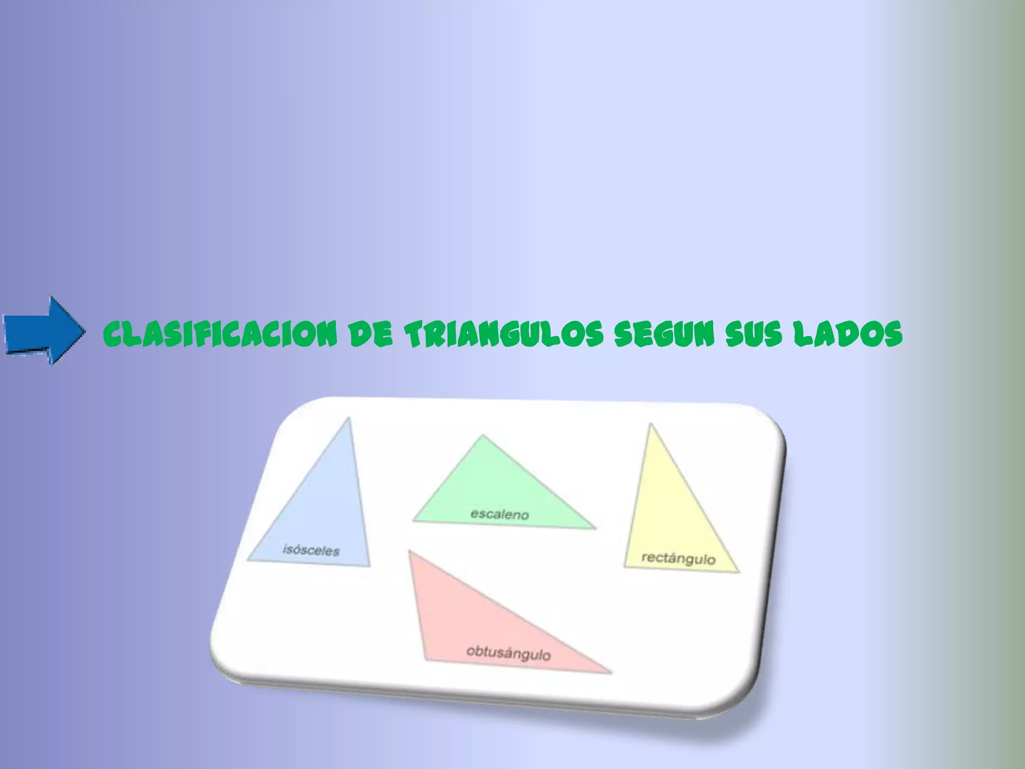 Tutorial - Clasificación de Triángulos (matematicas) | PPTX