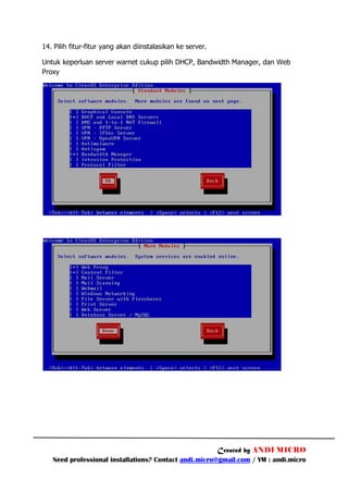 Tutorial clearos | PDF