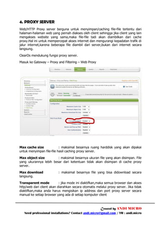 Tutorial clearos | PDF