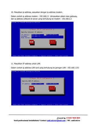 Tutorial clearos | PDF