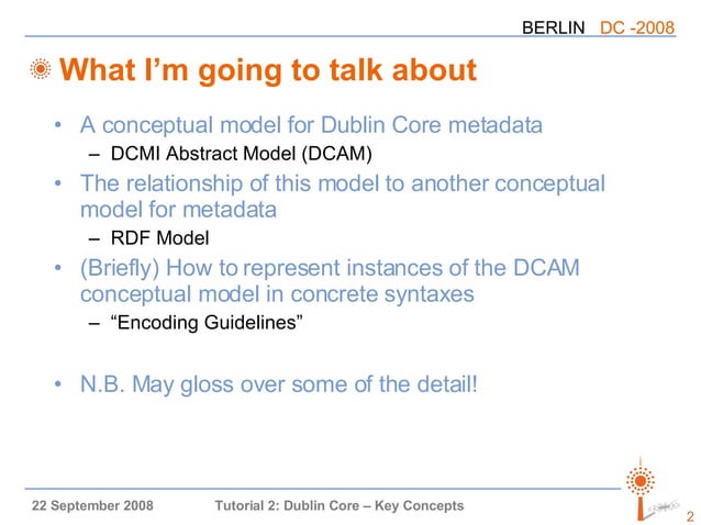 DC-2008 Tutorial: Basic Concepts | PPT