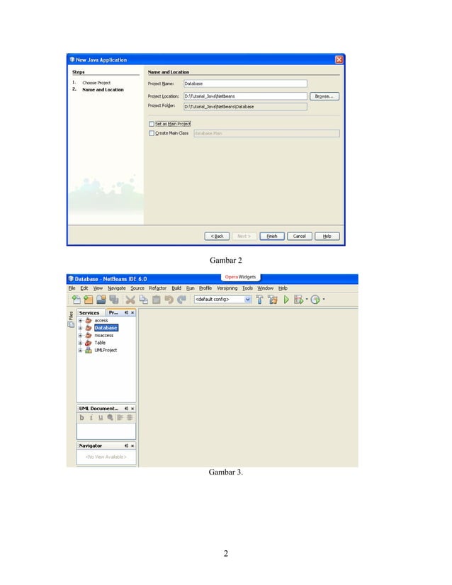 Tutorial connecting access netbeans | PDF