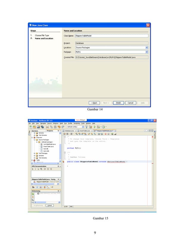 Tutorial connecting access netbeans | PDF