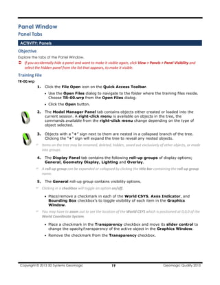Tutorial control | PDF