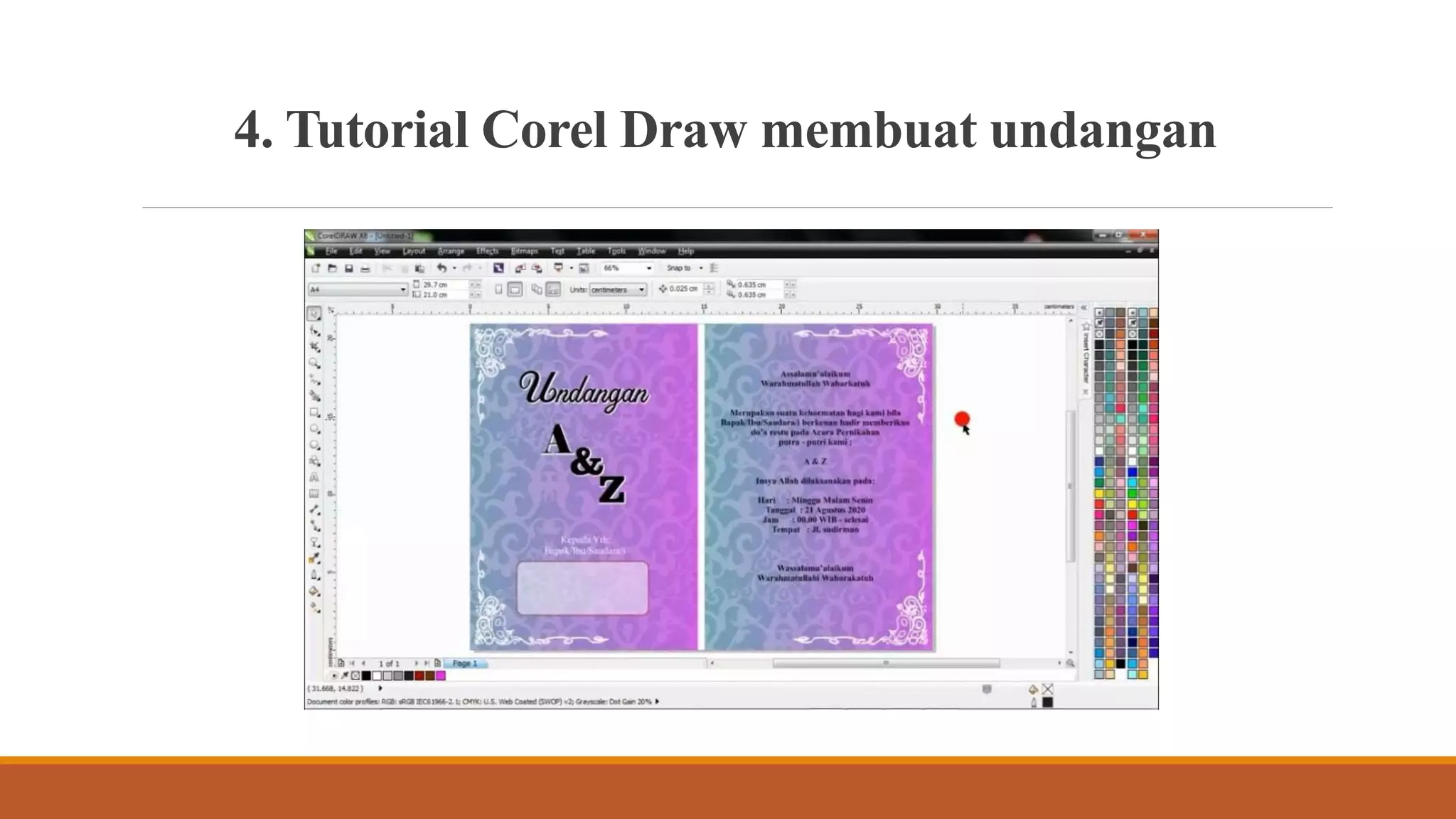Tutorial corel draw buat yang lagi belajar desain | PPTX