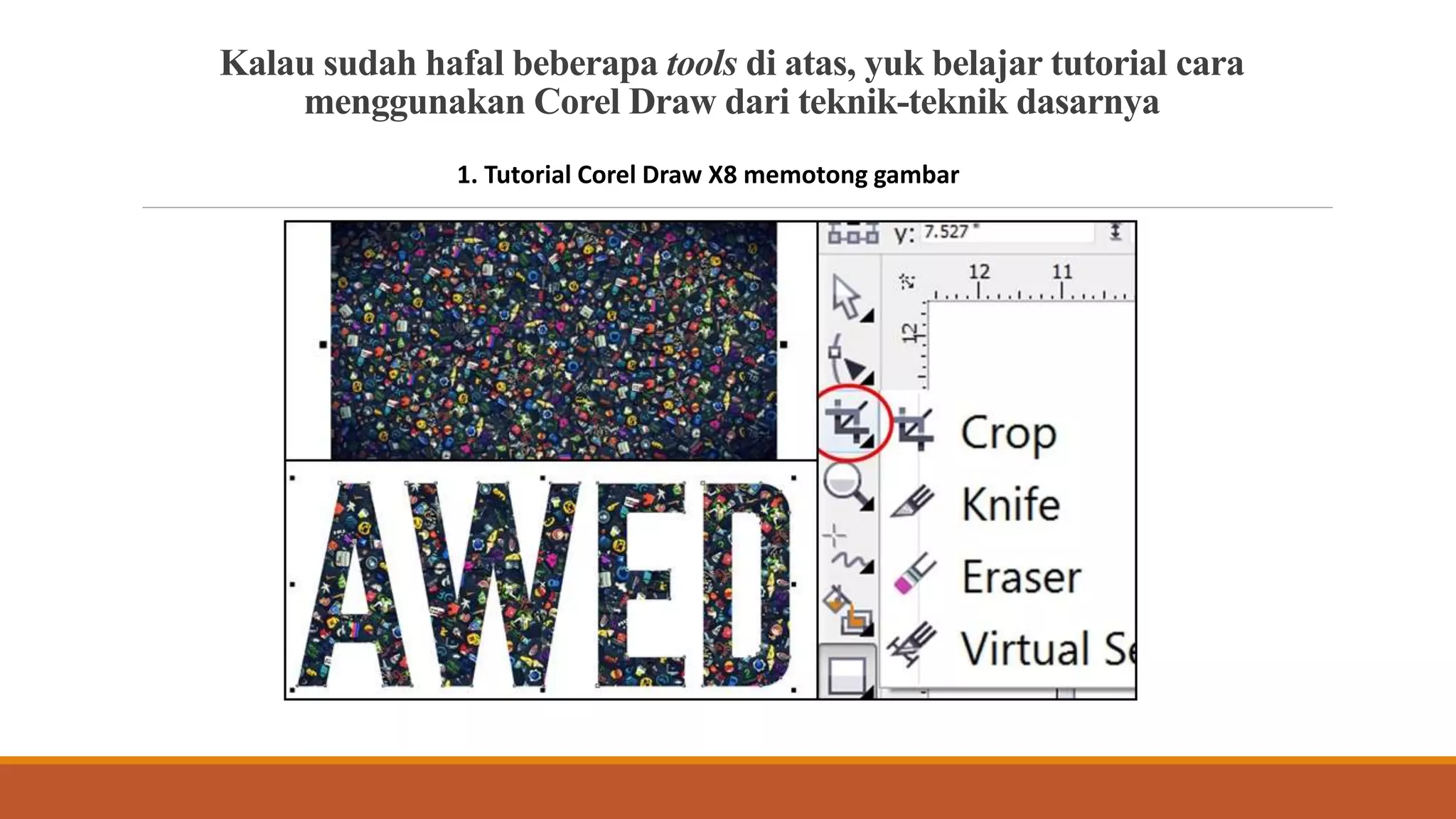 Tutorial corel draw buat yang lagi belajar desain | PPTX