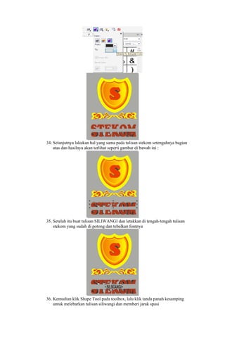 Tutorial corel draw part 4 | PDF