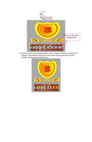 Tutorial corel draw part 4 | PDF