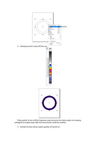 Tutorial corel draw part 4 | PDF