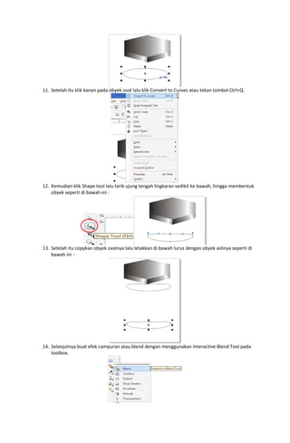 Tutorial corel draw part 5 | PDF