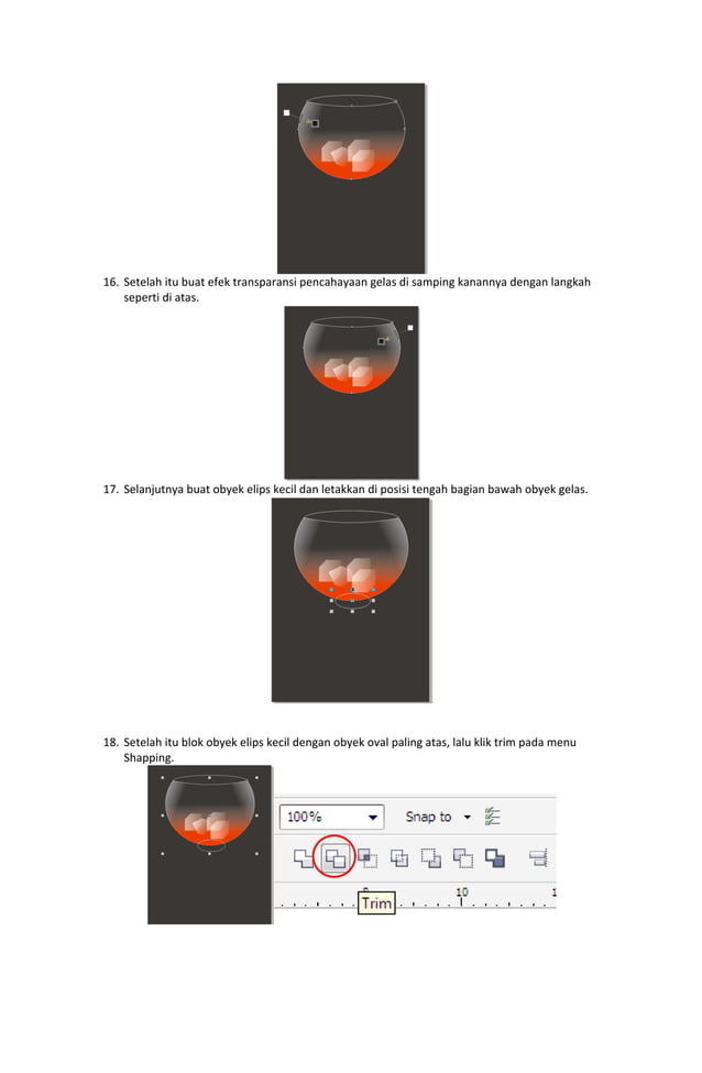 Tutorial corel draw part 6 | PDF