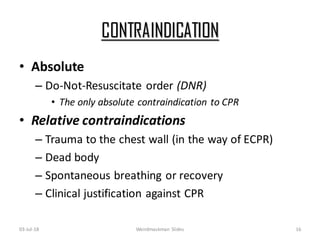 Cardio pulmonary resuscitation (CPR) | PDF