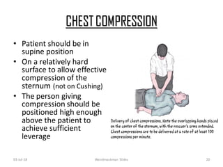 Cardio pulmonary resuscitation (CPR) | PDF