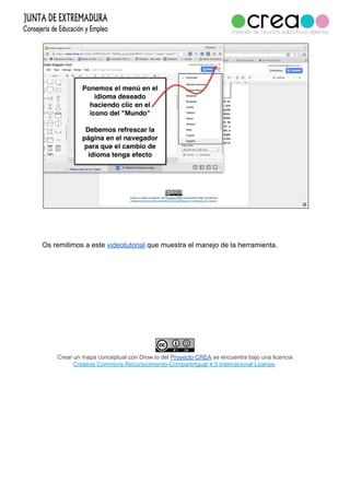 Tutorial crear un mapa conceptual con drow.io
