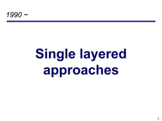 cvpr2011: human activity recognition - part 3: single layer | PPT