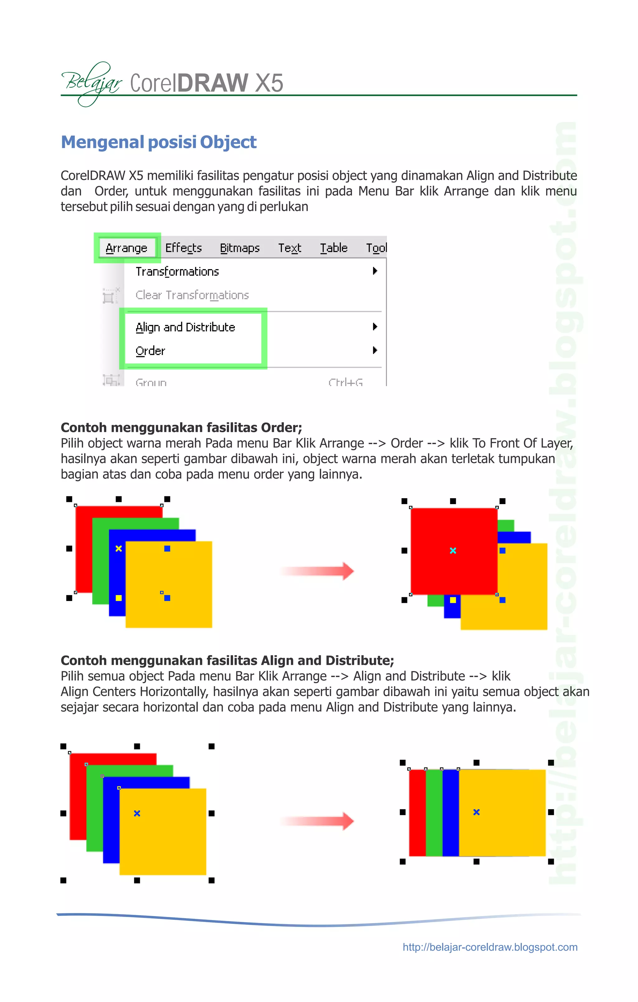 Tutorial Dasar CorellDraw | PDF
