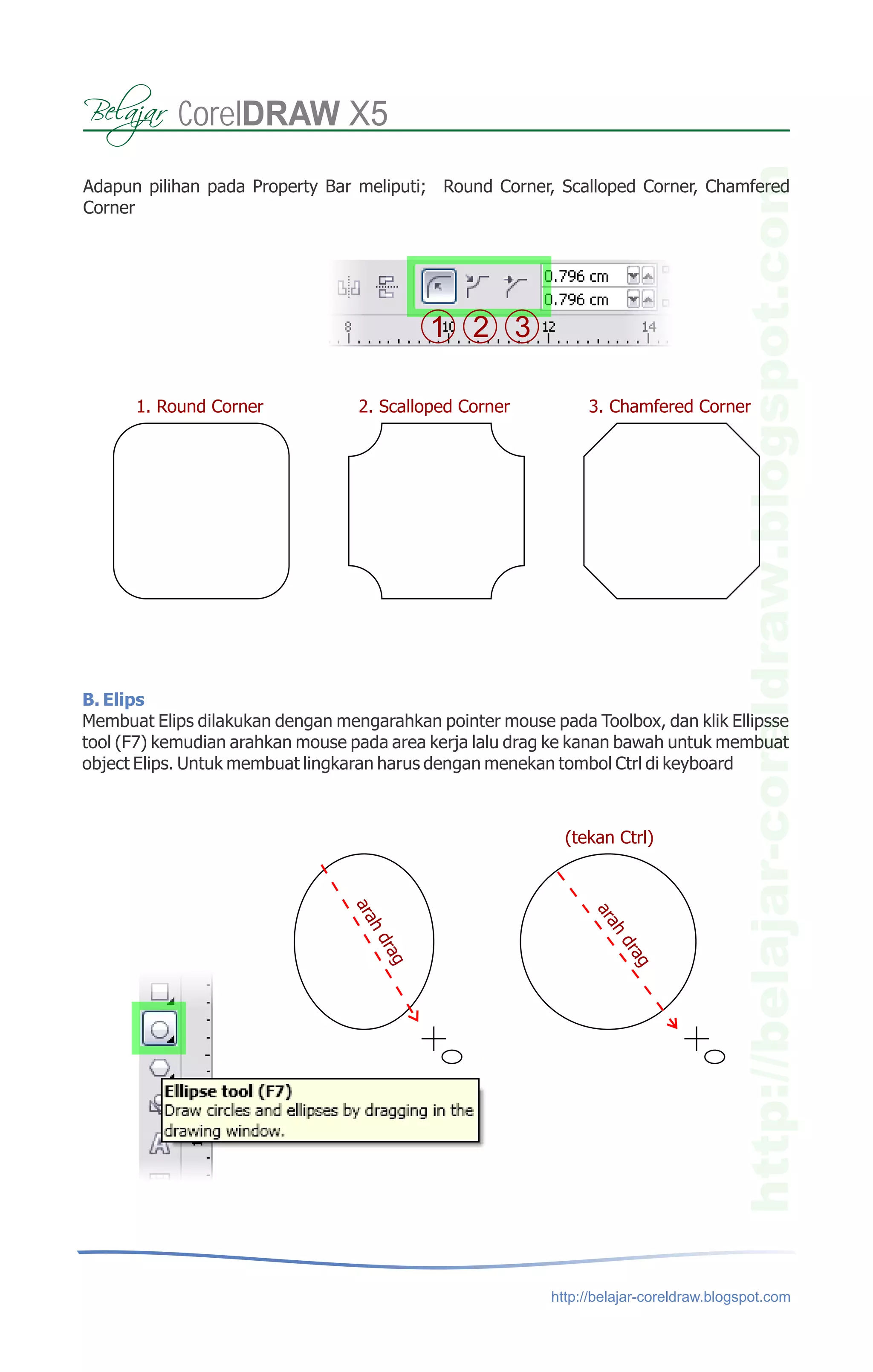 Tutorial Dasar CorellDraw | PDF