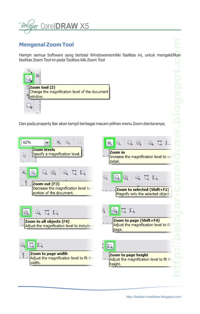 Tutorial Dasar CorellDraw | PDF