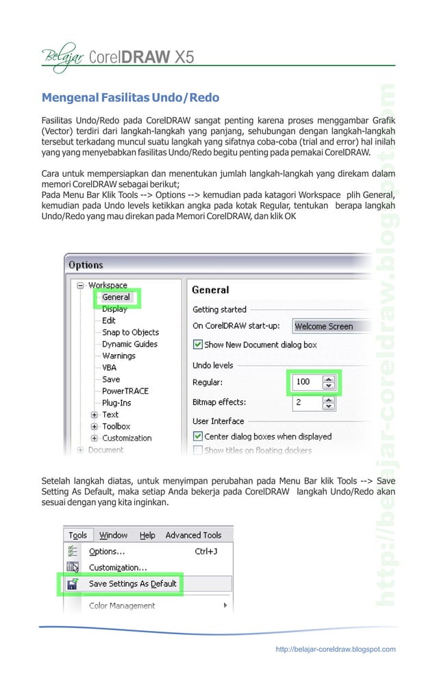 Tutorial Dasar CorellDraw | PDF