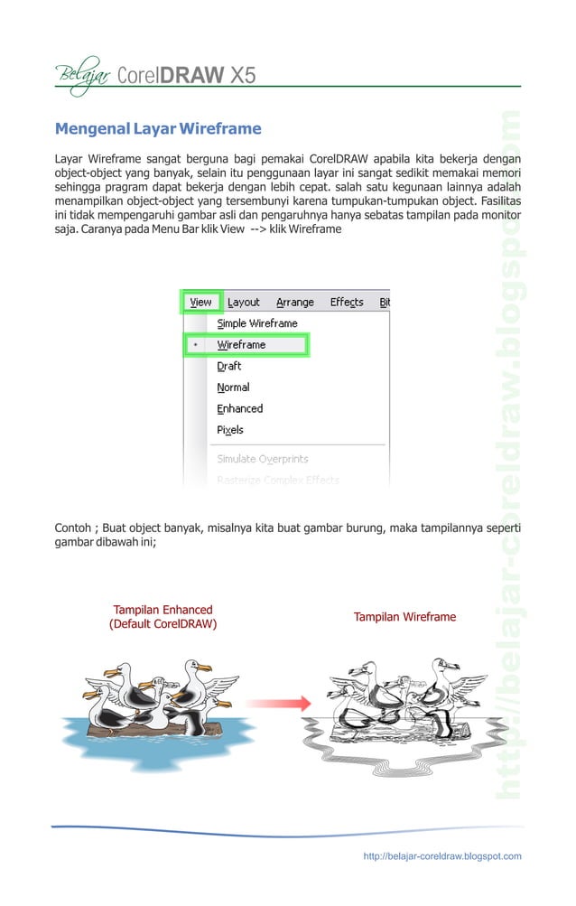 Tutorial Dasar CorellDraw | PDF