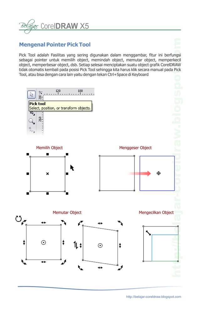 Tutorial Dasar CorellDraw | PDF